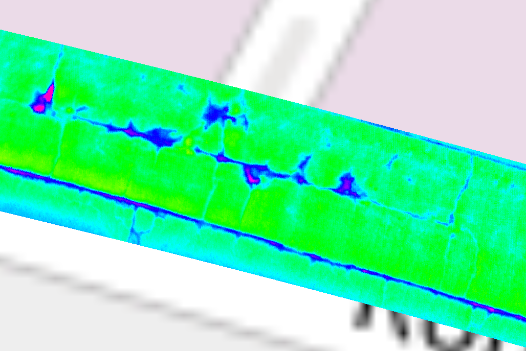 Lidar technology to measure road surface
